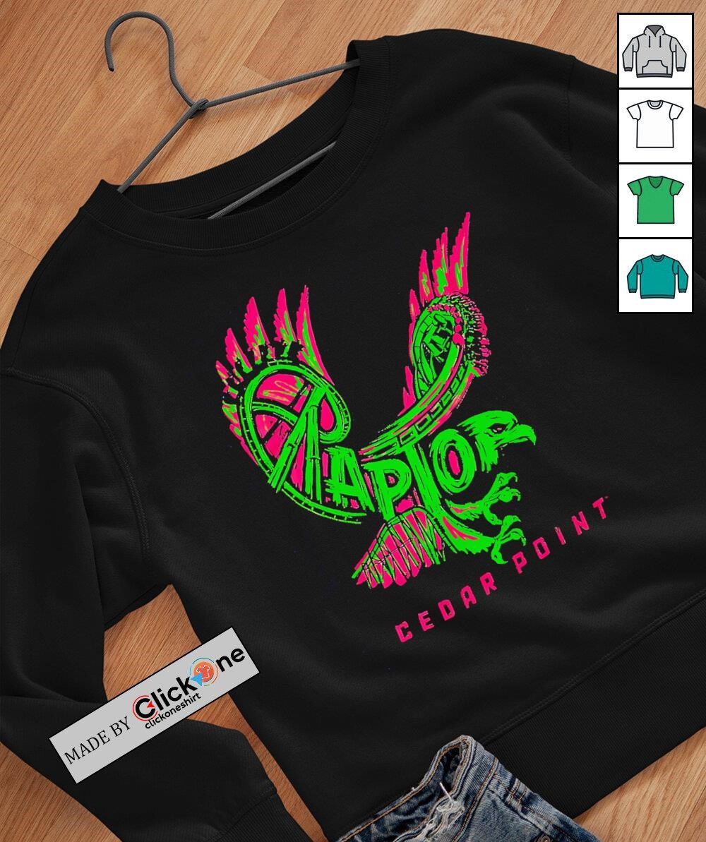 Raptor Cedar Point Logo Raptor Wordscape Cedar Point Shirt, Hoodie,